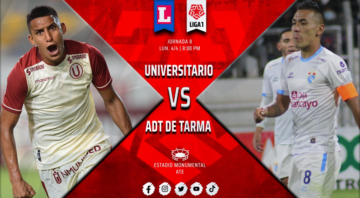 Universitario vs. ADT Tarma : Crónica (2-1) por el Torneo Apertura