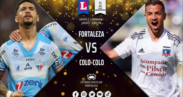 Colo-Colo ganó 2-1 Fortaleza por Copa Libertadores 2022