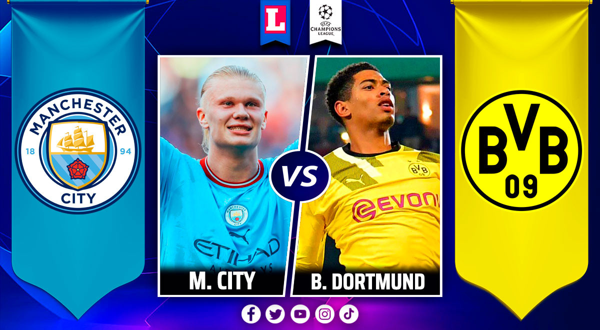 Manchester City vs. Borussia Dortmund EN VIVO: minuto a minuto del partido