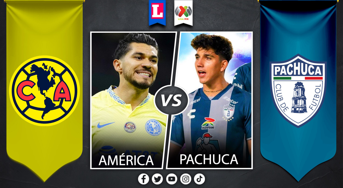 América vs Pachuca EN VIVO por Liga MX: partido minuto a minuto