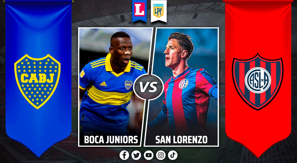 Boca Juniors vs San Lorenzo: resumen del partido por la Liga Profesional Argentina