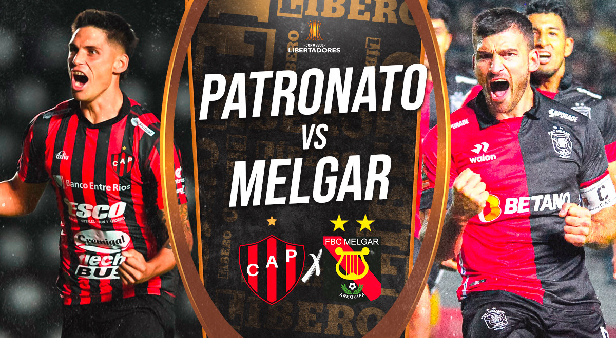 Melgar vs Patronato EN VIVO por Copa Libertadores: partido minuto a minuto