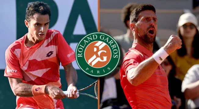 Juan Pablo Varillas Vs Novak Djokovic Por Roland Garros 2023