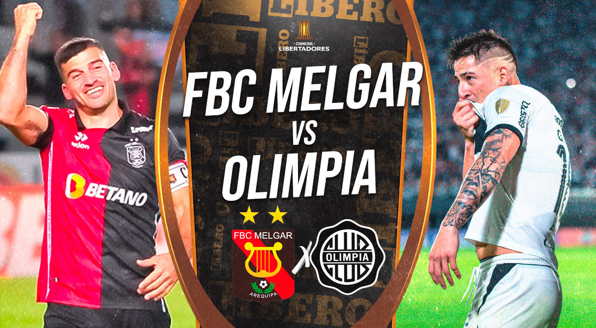 Olimpia vs Melgar EN VIVO por Copa Libertadores: partido minuto a minuto