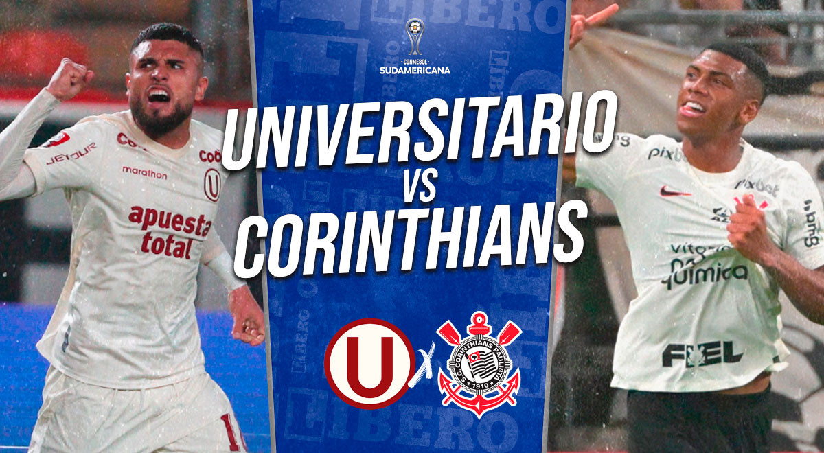 Universitario vs Corinthians: resumen del partido por Copa Sudamericana