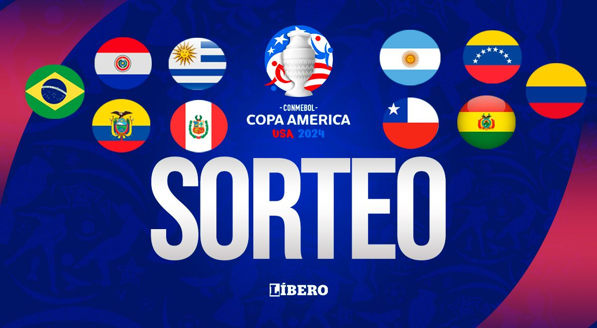 Sorteo de Copa América 2024 EN VIVO ONLINE GRATIS: últimas noticias