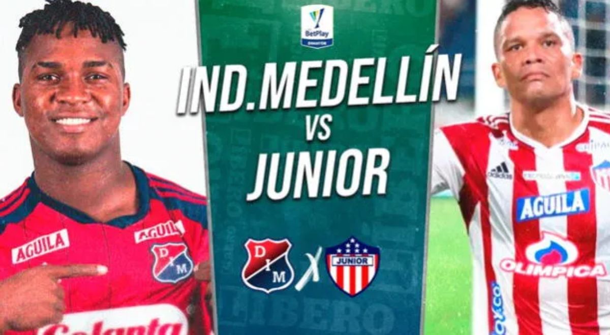 Medellín vs Junior EN VIVO ONLINE GRATIS: transmisión del partido