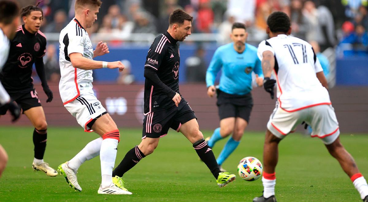 Inter Miami vs Dallas con Messi y Suárez: resumen y goles