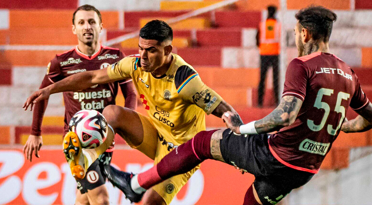 Universitario vs Cusco FC por Liga 1 Perú: resultado del partido