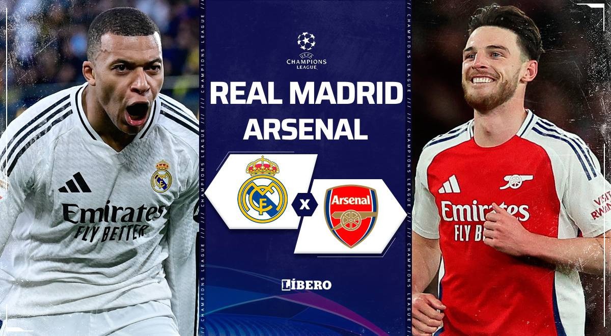 Real Madrid vs Arsenal por Champions League: Resumen del partido