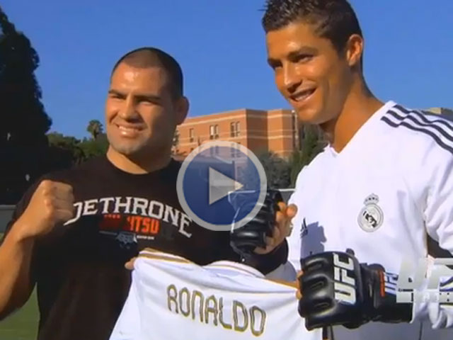 Video: ¿Cristiano Ronaldo quiere ser luchador de la UFC?