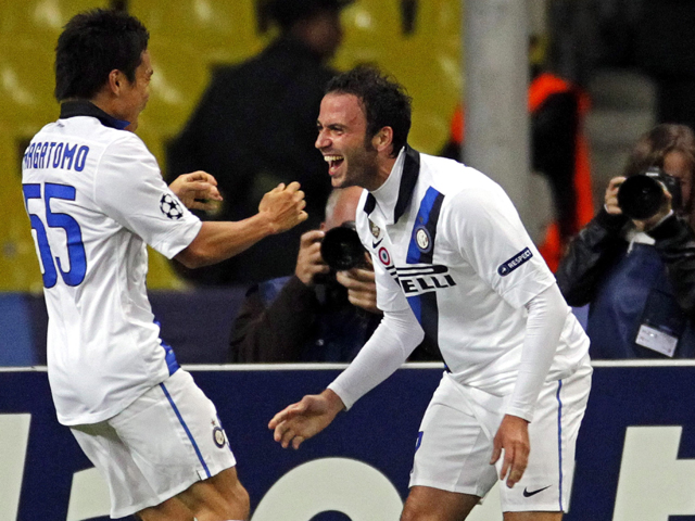 ¡Con las justas!: Inter venció sobre el final al CSKA Moscú por 3-2