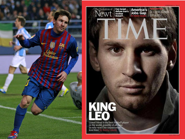 Es de portada: Lionel Messi aparece en la portada de la revista TIME