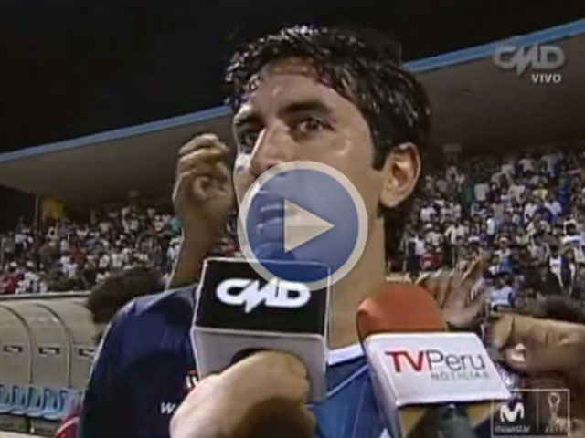 Claudio Velázquez: Estoy contento por marcar y porque el equipo ganó