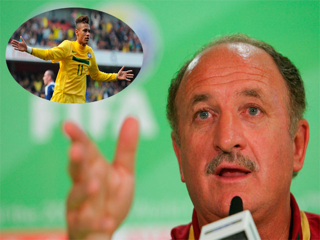 Luiz Felipe Scolari: Neymar puede llegar a superar a Messi y Cristiano