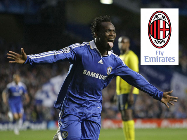 Michael Essien firmó por el AC Milán