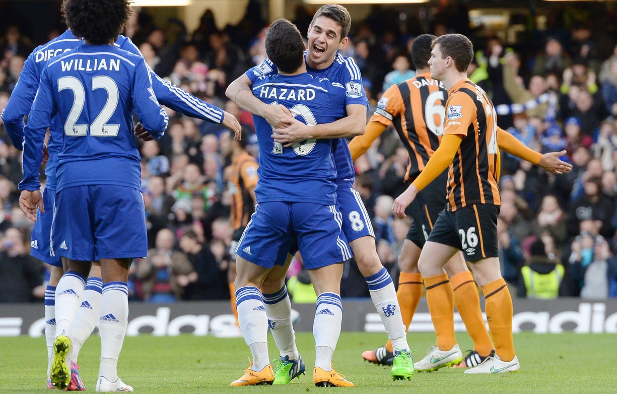 Chelsea ganó 3-2 a Hull City y se mantiene como líder de la Premier ...