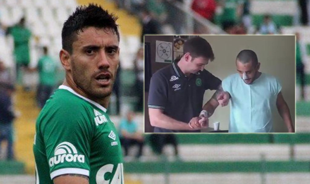YouTube: Alan Ruschel, sobreviviente de la tragedia del Chapecoense, ya ...