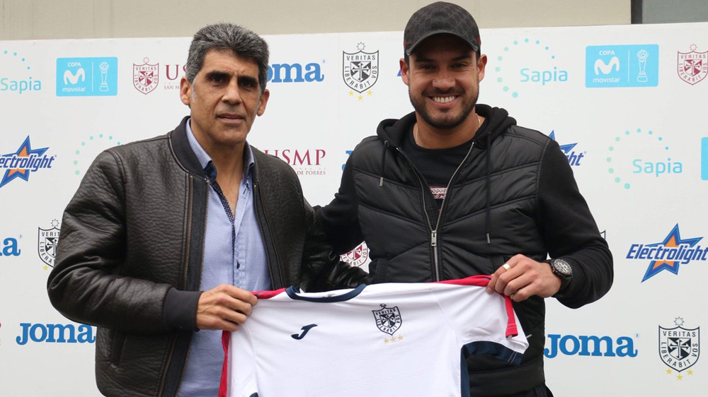 Erick Delgado fue presentado oficialmente en San Martín