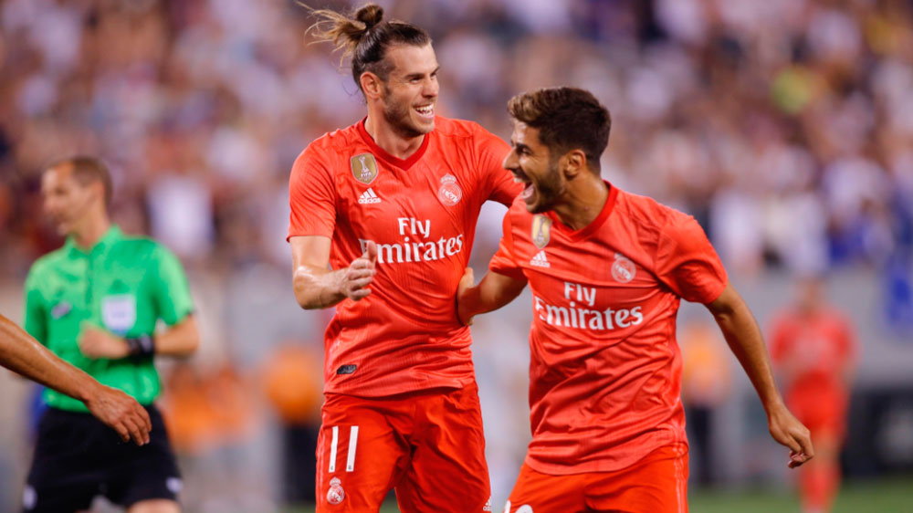 Real Madrid venció 2-1 a la Roma por International Champions Cup 2018