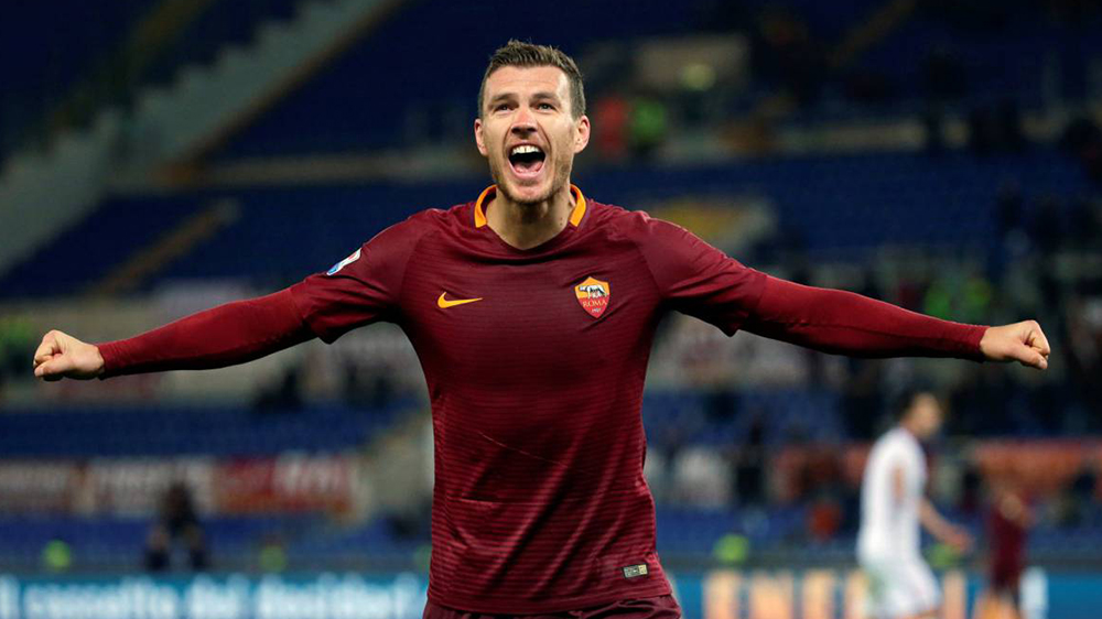 Edin Džeko y los millones que le esperan si renueva con la AS Roma