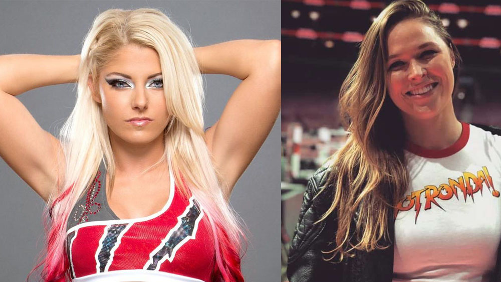 WWE: Ronda Rousey recibe sorpresivo elogio de Alexa Bliss, su rival en ...