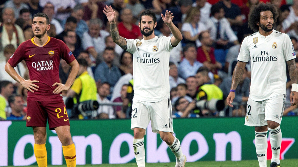 Real Madrid goleó 3-0 a AS Roma por la Champions League [Resumen y goles]