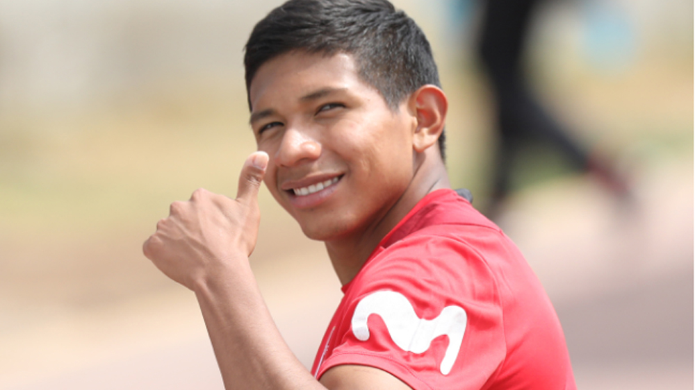 Edison Flores celebra su gol con la Selección Peruana con emotivo mensaje