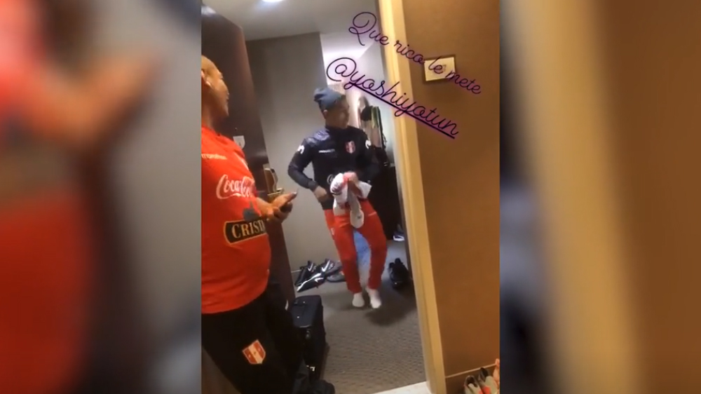 Yoshimar Yotún Y Su Peculiar Baile Después Del Empate Ante Estados