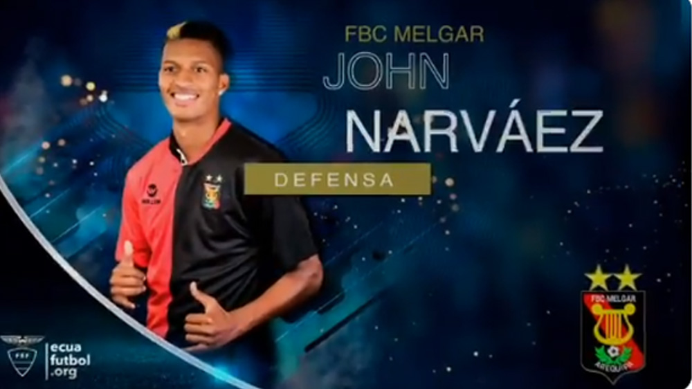 Melgar: John Narváez fue convocado a la Selección de Ecuador para la ...