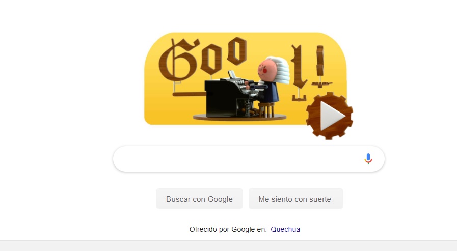 Doodle de Johann Sebastian Bach: Google hace historia con este homenaje ...