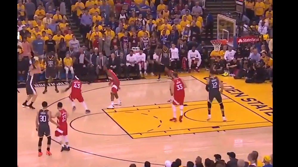 NBA FINAL 2019: Klay Thompson anotó espectacular triple en Warriors vs ...