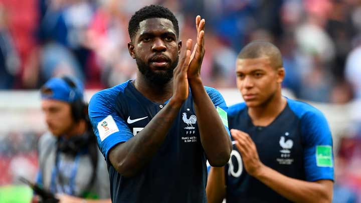 Samuel Umtiti: "Forcé mi rodilla durante el Mundial y no me arrepiento"