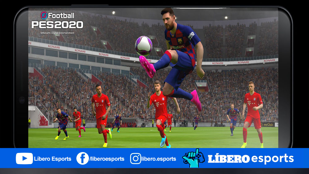¡eFootball PES 2020 en celular! Consigue la versión para móviles ahora