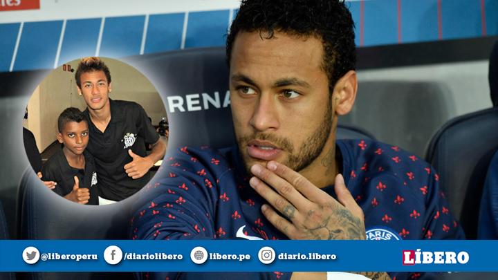 Neymar y la inédita foto con Rodrygo cuando jugaban en el Santos [FOTO]