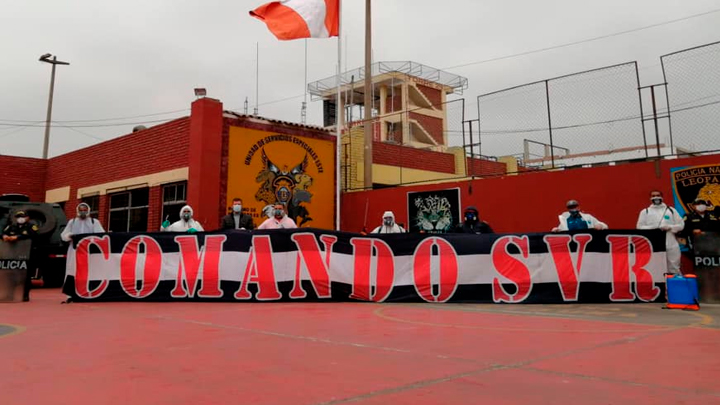 Alianza Lima: Comando Sur desinfectó comisarías de La Victoria [VIDEO]