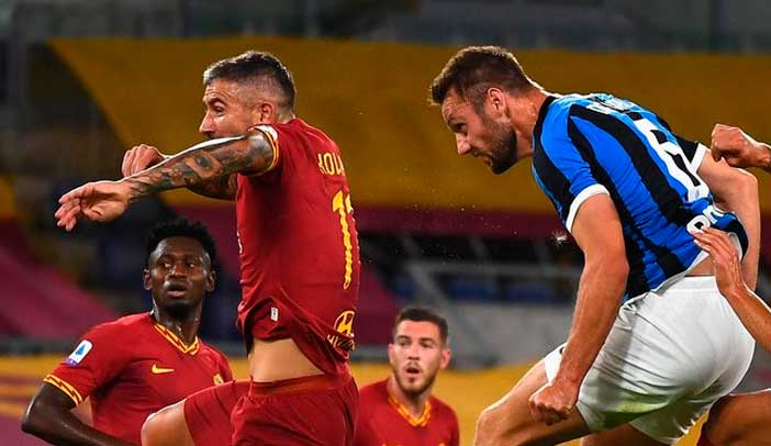 Inter de Milán igualó 2-2 con AS Roma por la jornada 34 de la Serie A