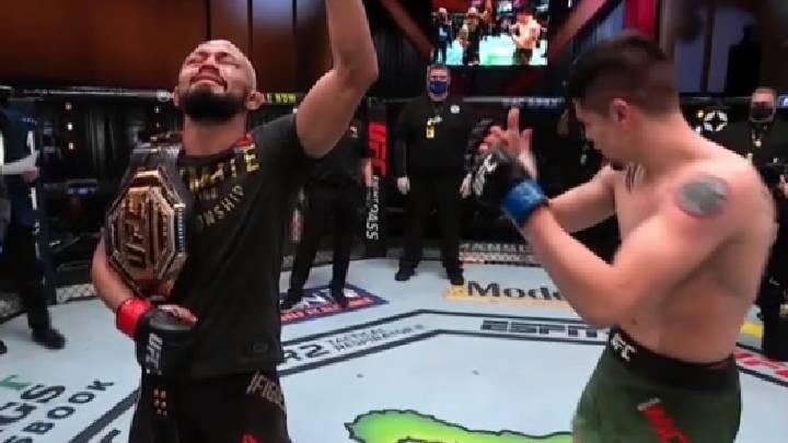 UFC 256: Figueiredo retuvo su título tras empate mayoritario ante Moreno