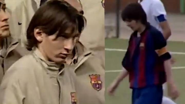 Barcelona revela inédito video de un juvenil Lionel Messi en las ...