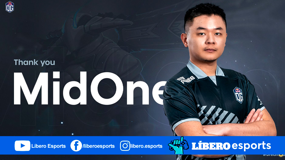 Dota 2: OG anuncia que MidOne ha dejado de ser parte del equipo