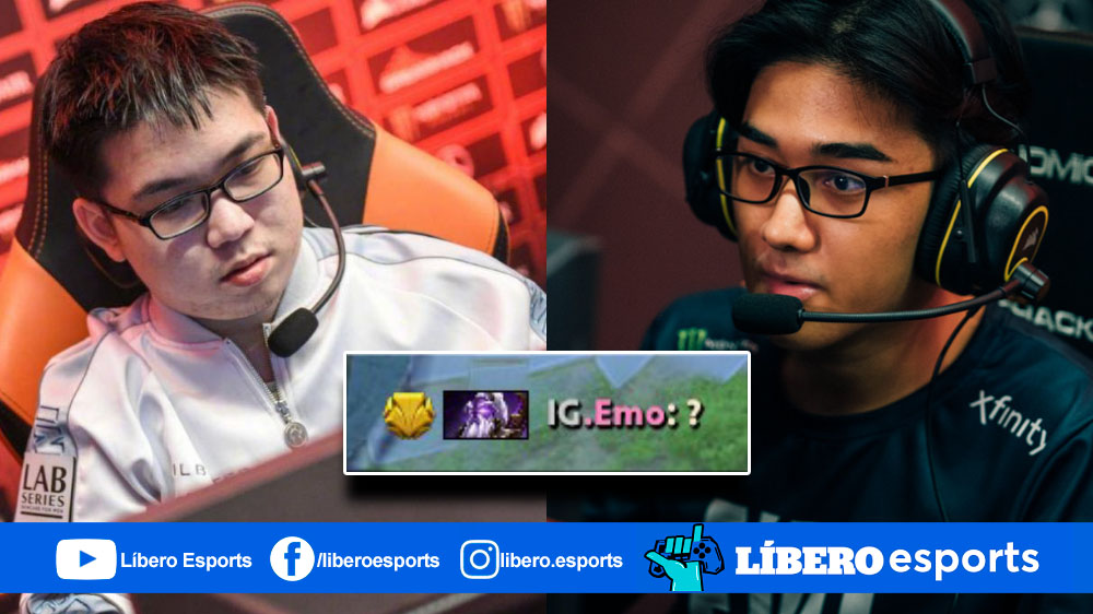 Dota 2: Emo y el famoso signo de interrogación "?" contra Abed en Singapore Major - VIDEO y FOTOS