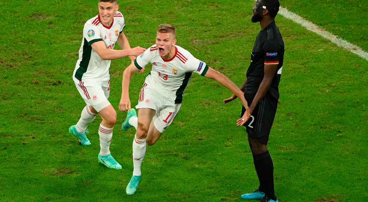 Andras Schafer adelantó así a Hungría 2-1 sobre Alemania - VIDEO