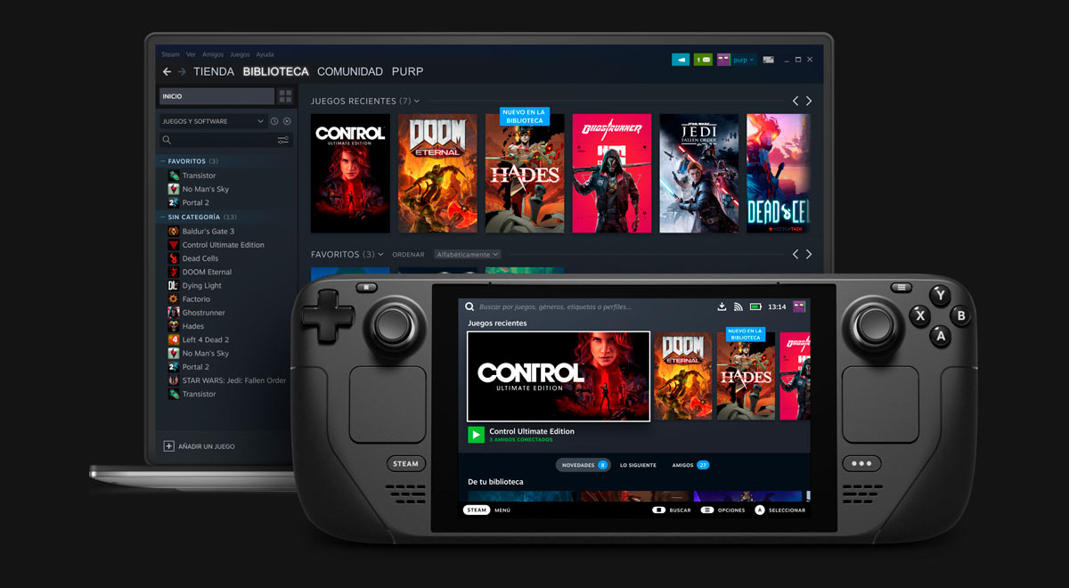 Valve presenta Steam Deck, una consola con todo tu catálogo de Steam