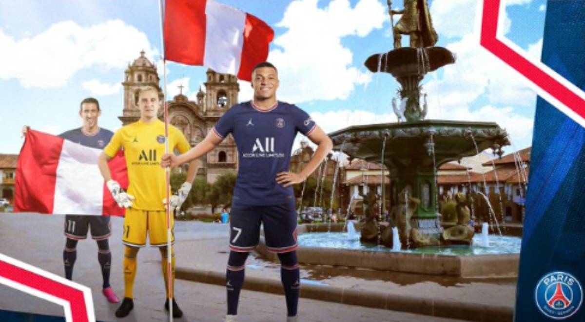 PSG y el emotivo saludo por el Bicentenario: "Felices 200 años Perú"