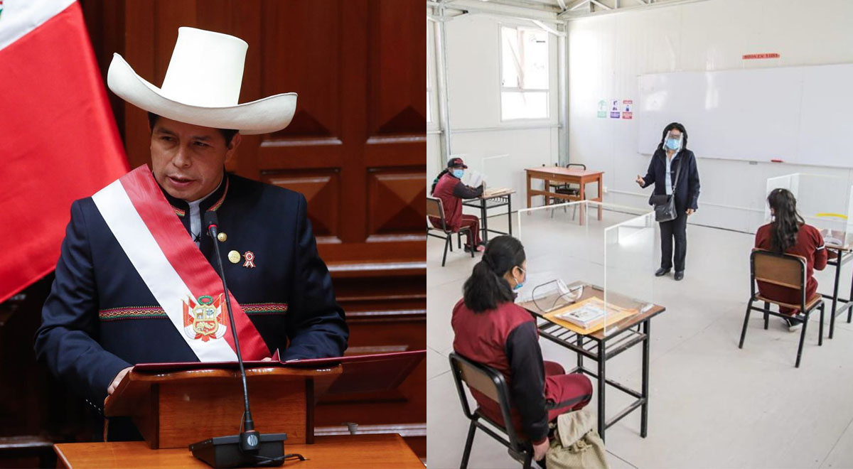 Pedro Castillo Anuncia Clases Presenciales Para Primer Semestre Del 2022
