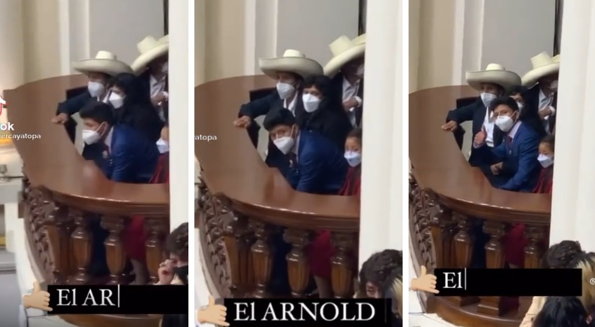 Arnold El Hijo De Pedro Castillo Es Viral En Tiktok Por Escena En El