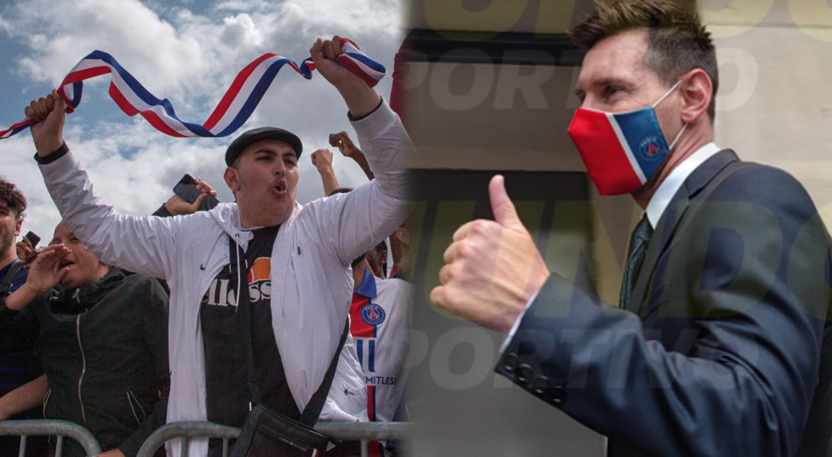 Lionel Messi ya luce los colores del PSG en Francia