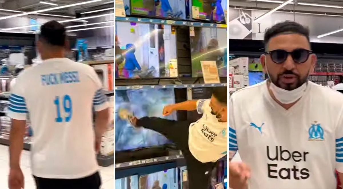 Youtuber hincha de Marsella causa destrozos en tienda por fichaje de ...