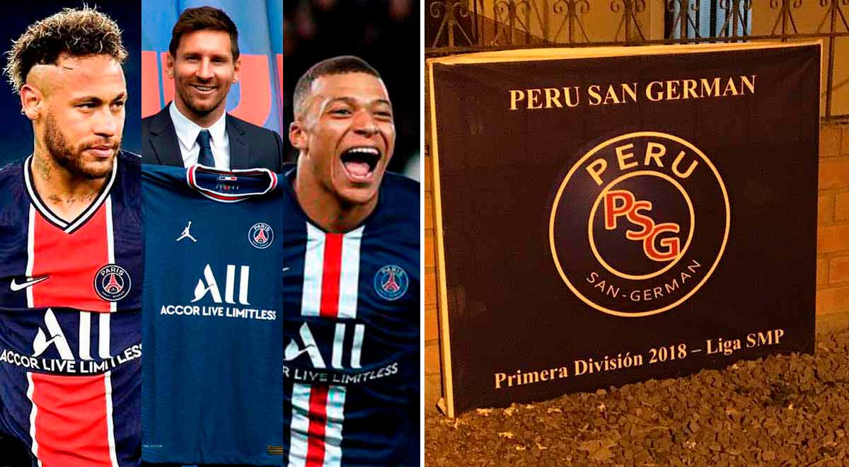 PSG peruano desea conocer a Messi, Neymar y Mbappé