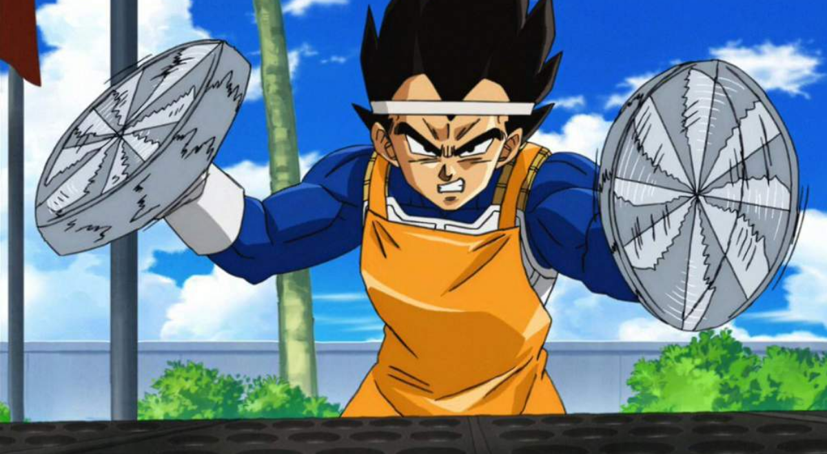 Vegeta le preparó la mejor comida de la Tierra a Whis en Dragon Ball Super